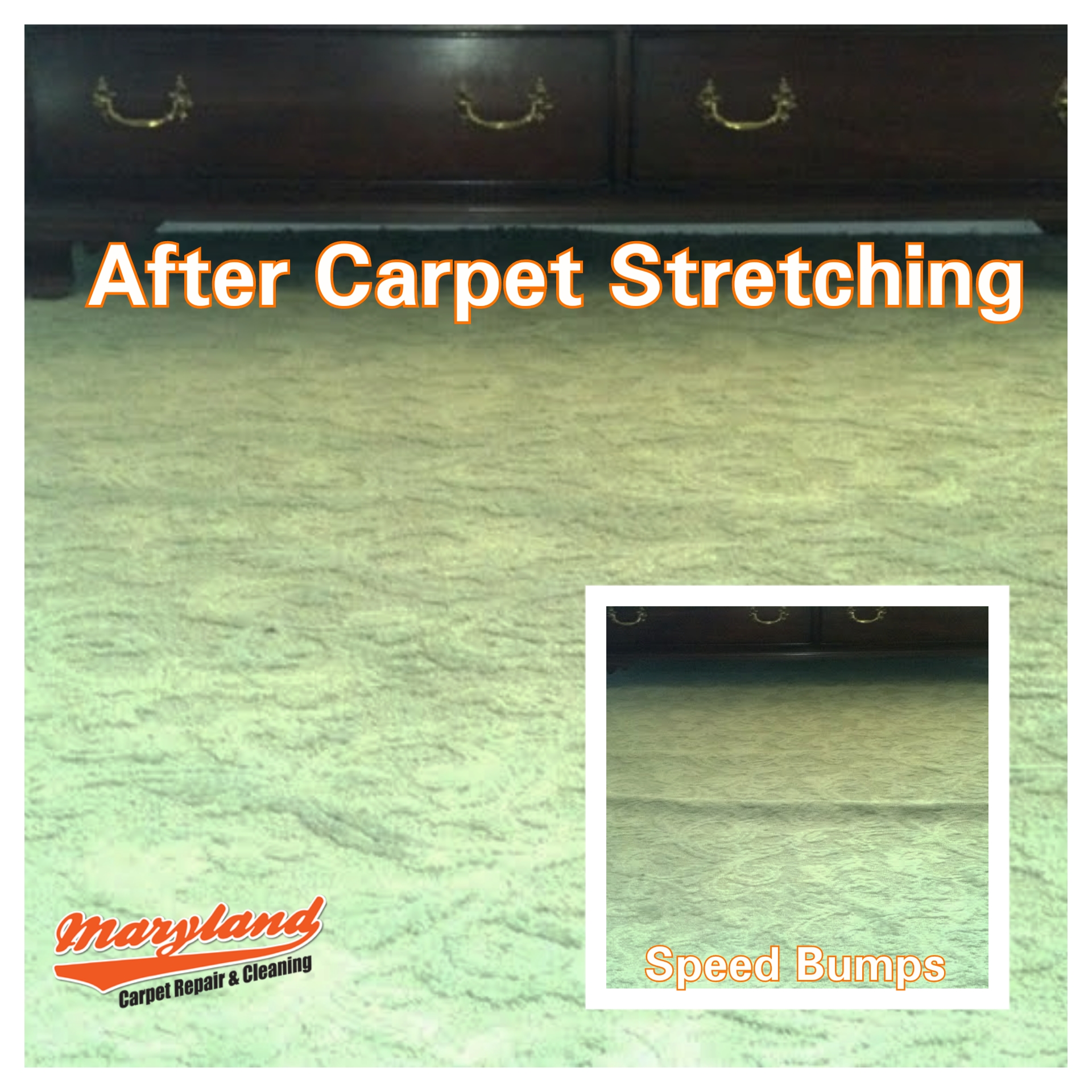 Maryland Carpet Stretching in Rockville MD | Maryland Carpet Repair